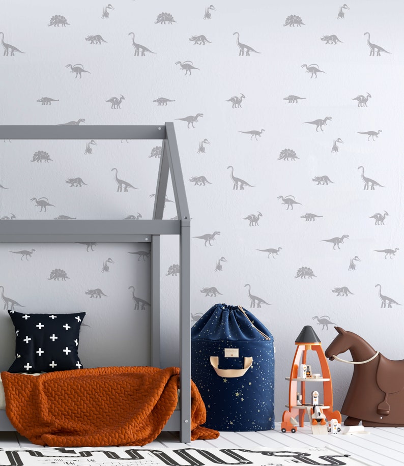 Mini Dinosaur Wall Decals Fable and Fawn - Etsy
