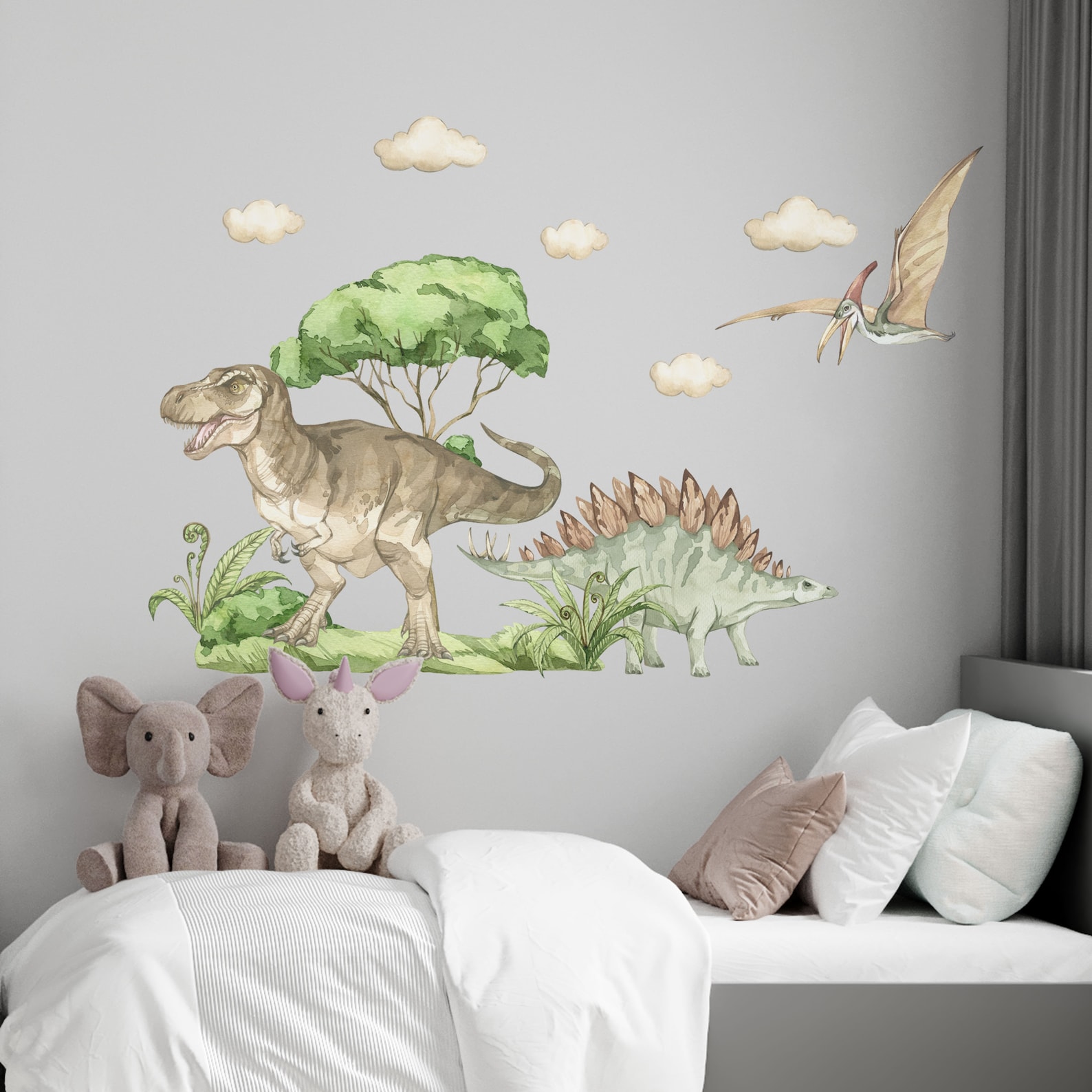 Dinosaur Wall Decals, Dinosaur Wall Stickers, Dinosaur Decals for Wall ...