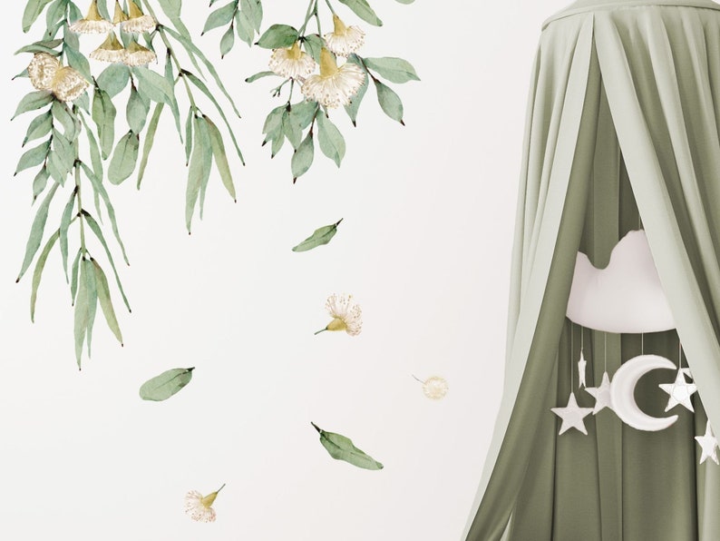 Australian Gum Tree Wall Decals branch Only Australian - Etsy