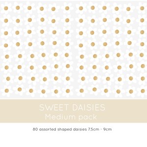 Daisy Wall Decals, Daisies, Flower Wall Decals, Flower Wall Stickers ...