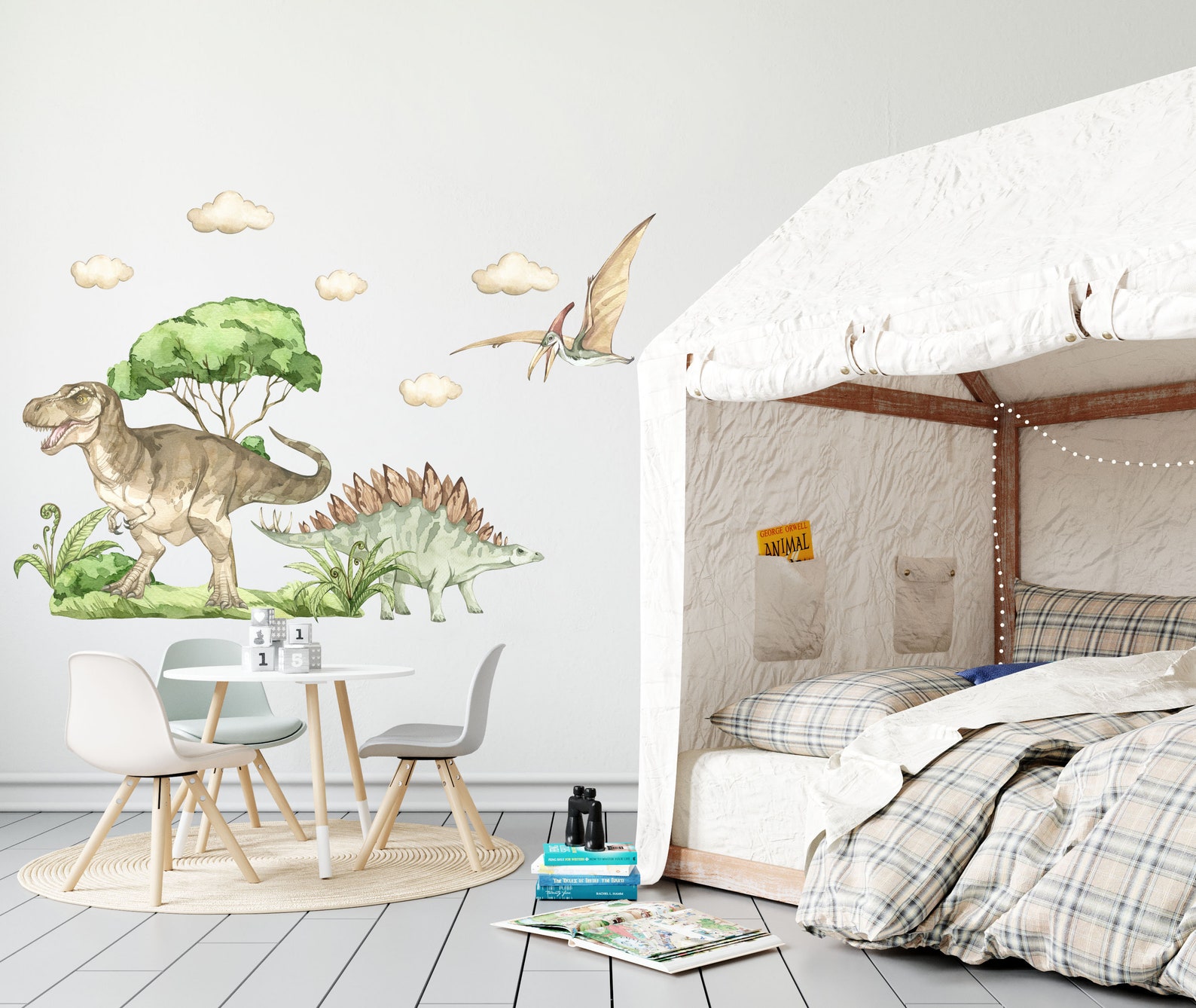 Dinosaur Wall Decals, Dinosaur Wall Stickers, Dinosaur Decals for Wall ...