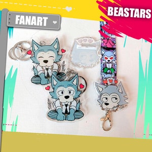 LEGOSHI LANYARD With Pin Beastars - Etsy