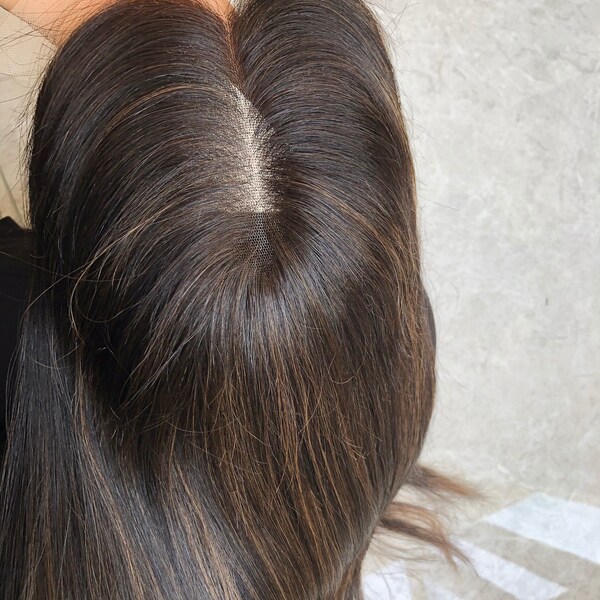 Human Hair Toppers for Black Women - Etsy