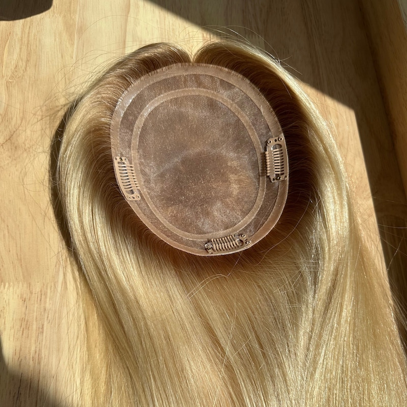 Blonde Rooted Hair Topper - Etsy