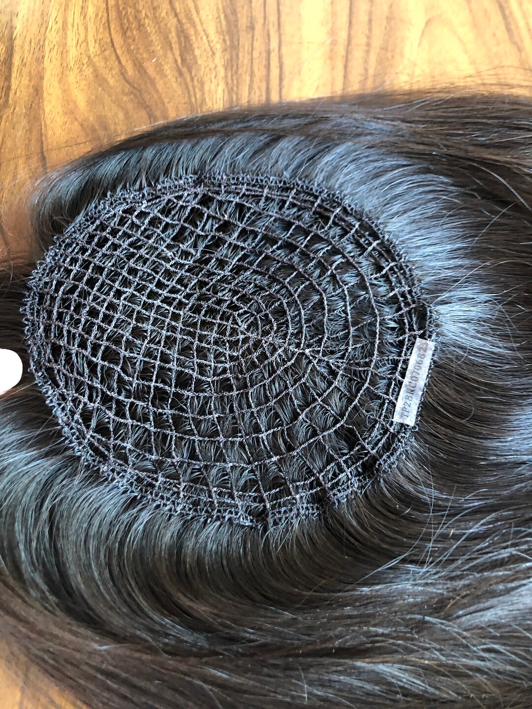 16 Breathable Fishnet Human Hair Topper, European Virgin Hair Hair ...