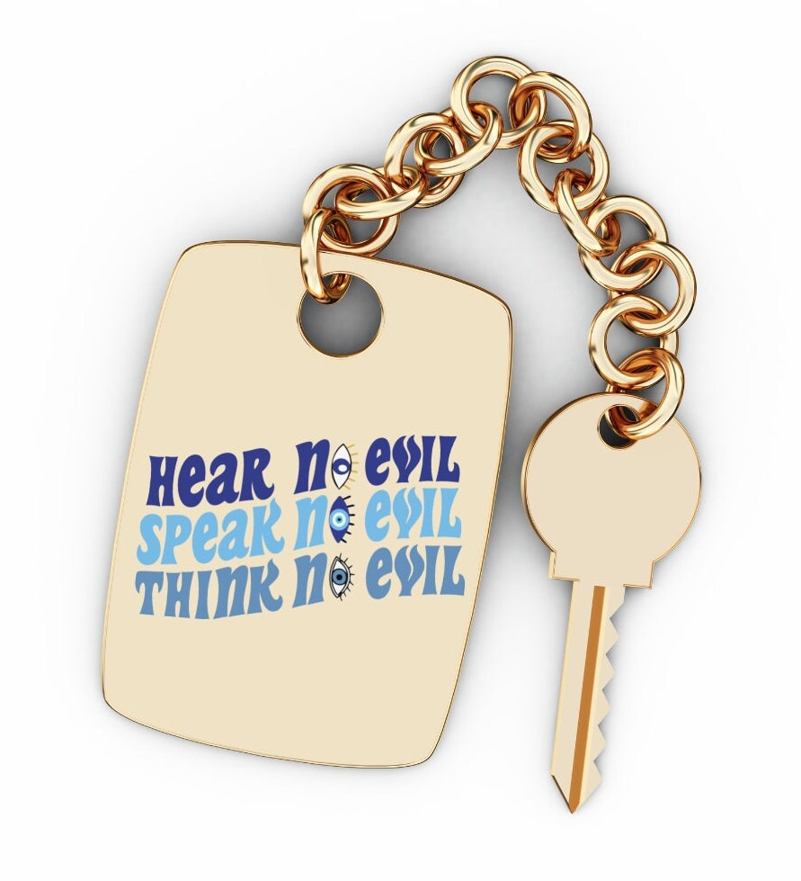 Hear No Evil Speak No Evil SVG PNG Retro Groovy SVG Mental Health Svg ...
