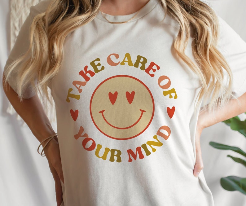 Smiley Face SVG / Emoji SVG / Take Care of Your Mind SVG - Etsy