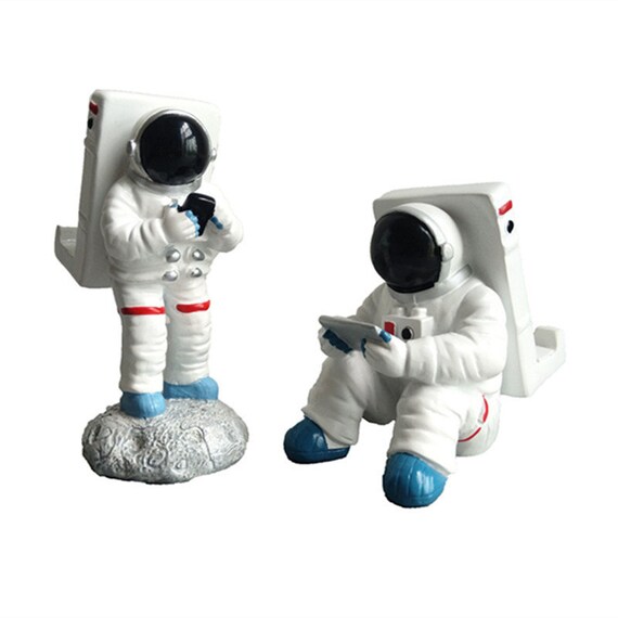 Mobiles Astronaut Space Man Toy Figure Astronaut mobile Phone Stand ...