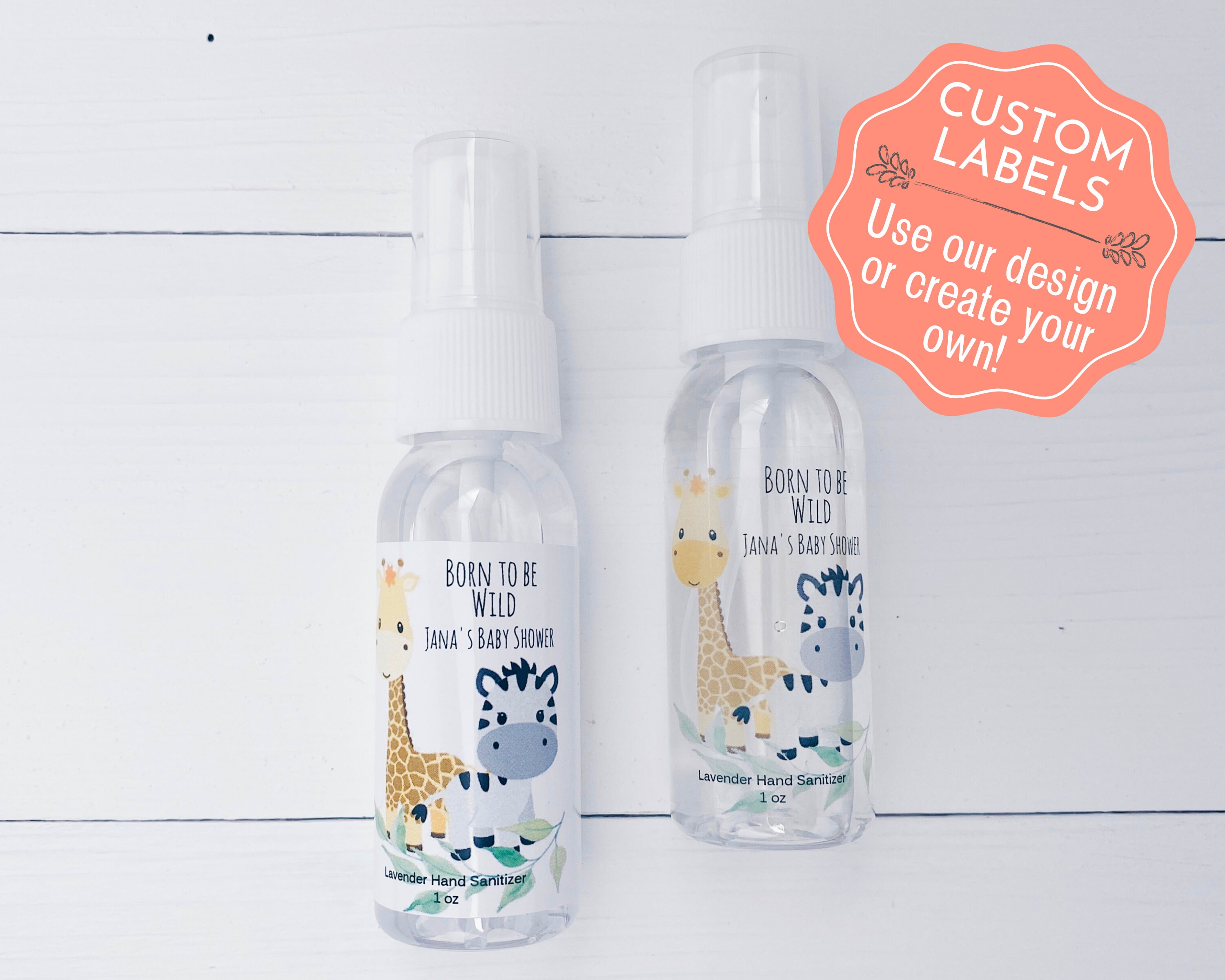 Stickers, Labels & Tags Paper & Party Supplies Cute Animals Baby Shower ...