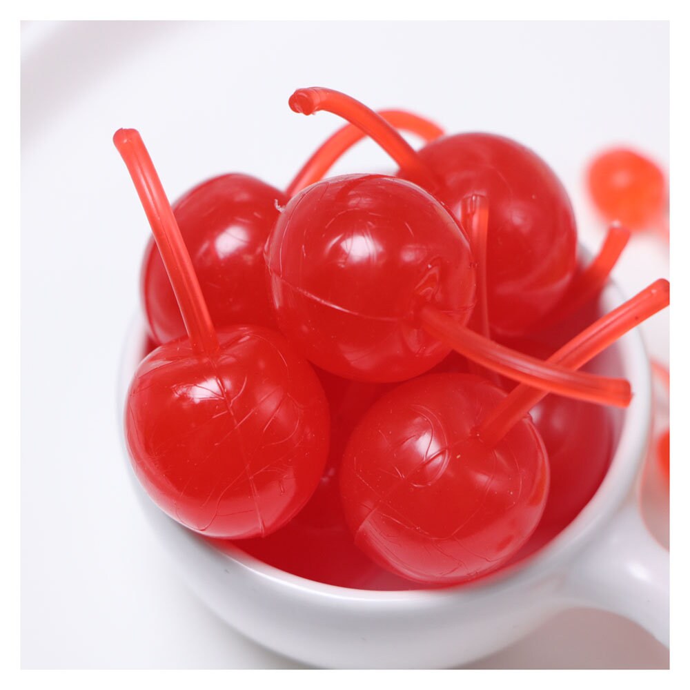 3D Simulation Food Fake Cherries Miniature DIY Decorative - Etsy