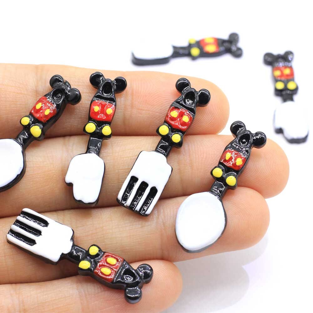 Flat Back Resin Cabochon Mini Simulation Tableware Flatback | Etsy