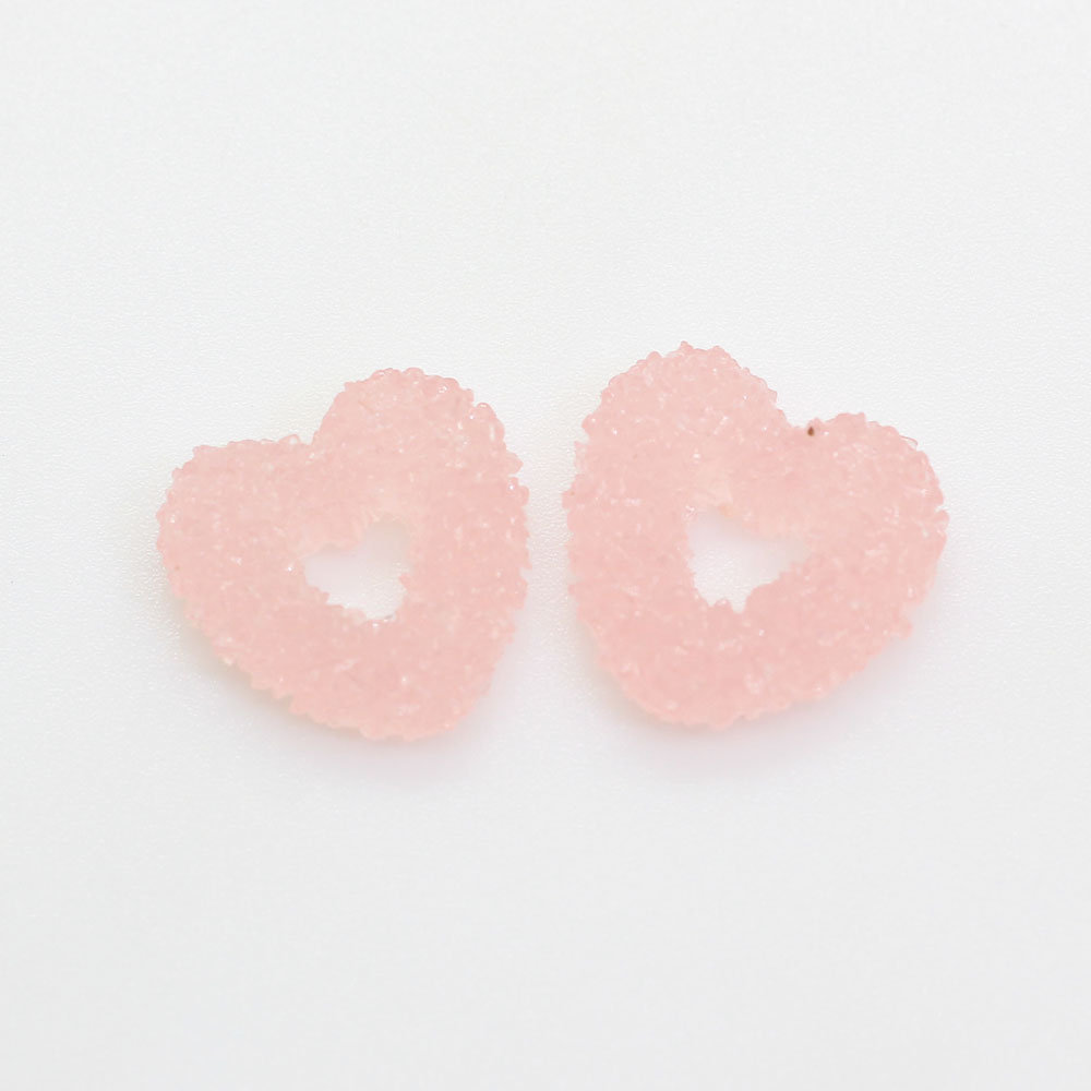 Heart Shape Fake Candy Gumdrop Resin Cabochon Flatback - Etsy