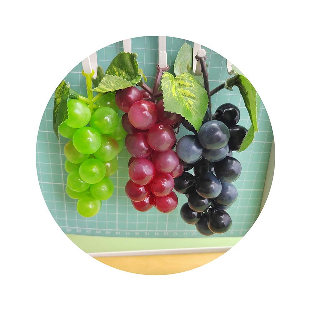 Artificial Grapes Decorative Grapes Simulation Fruits Table Decoration ...