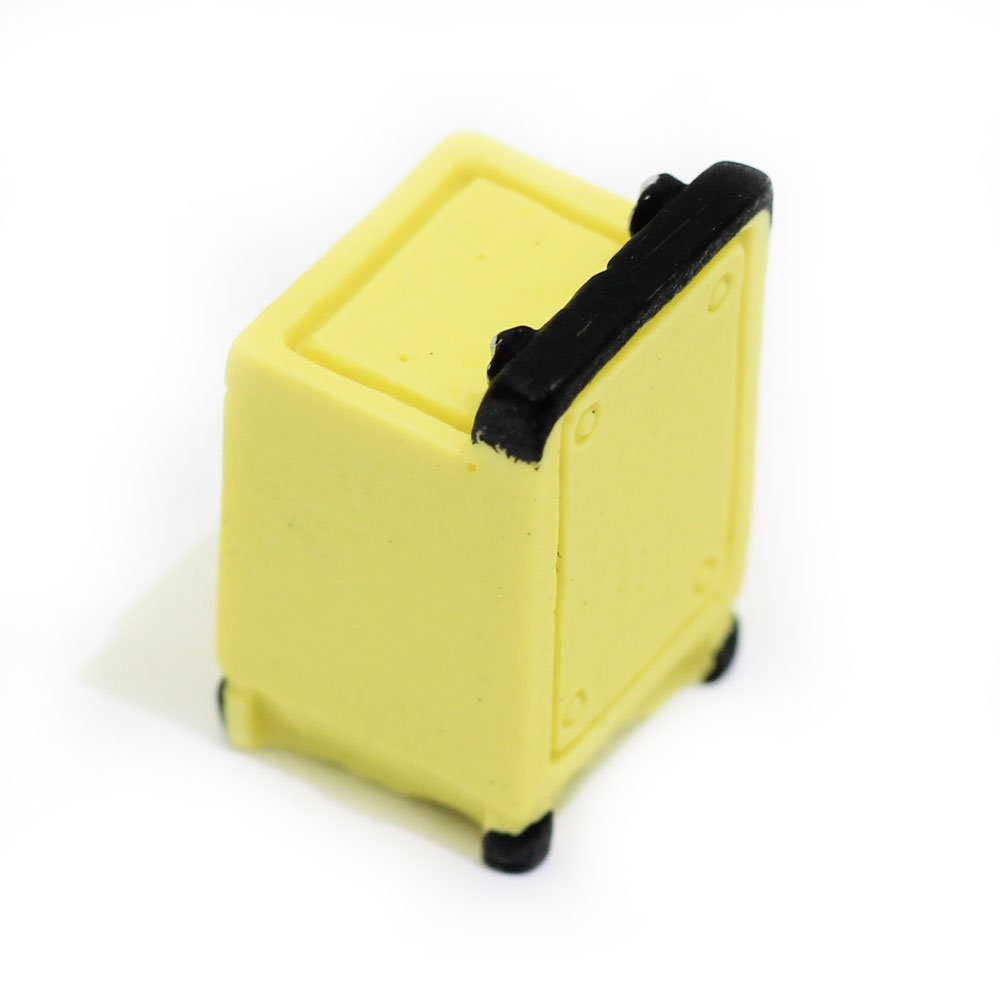 50pcs Resin Yellow Washing Machine Cabochon Vintage Household - Etsy