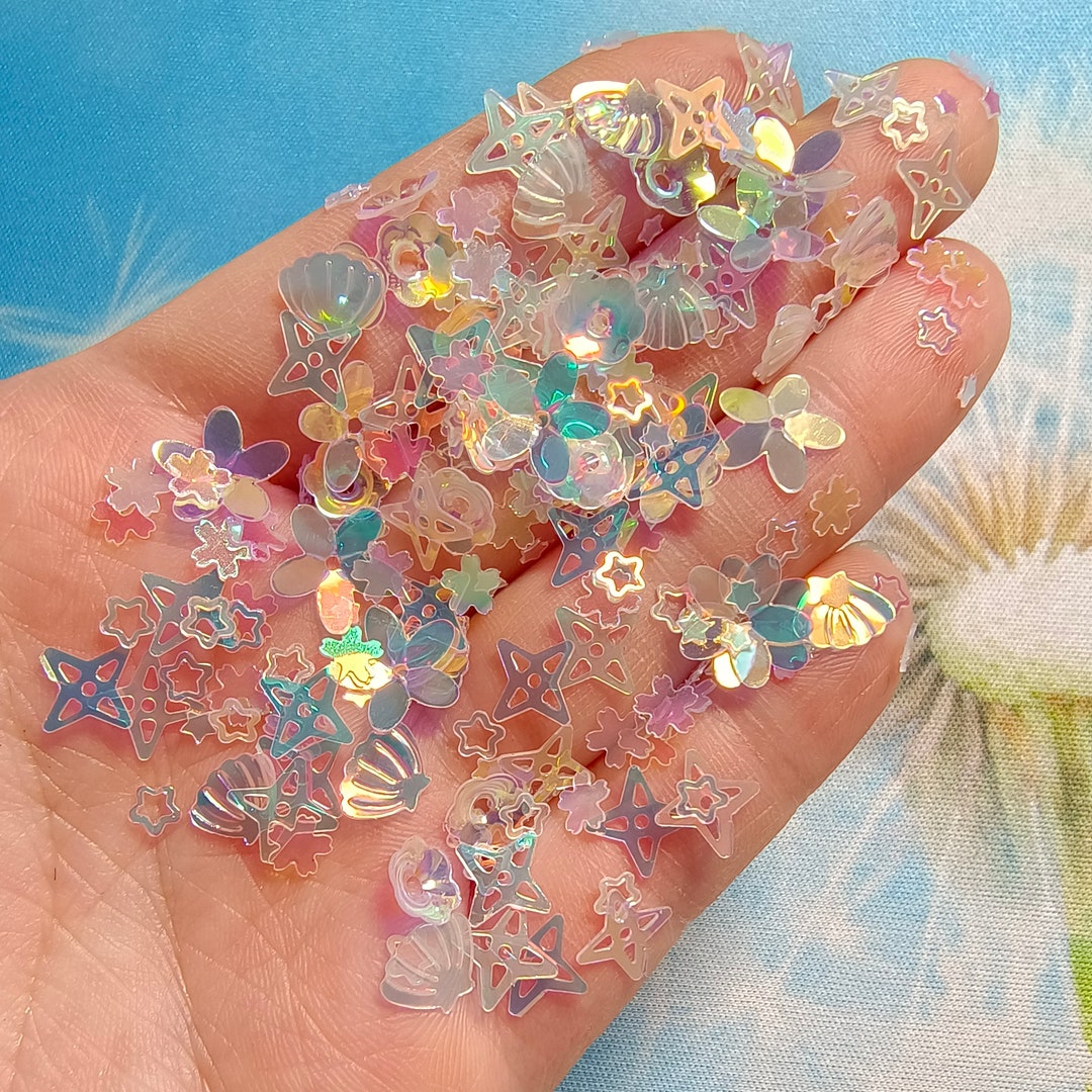 Mixed Glitter, Sequins, Quicksand Handmade Diy Epoxy Material, Shiny ...