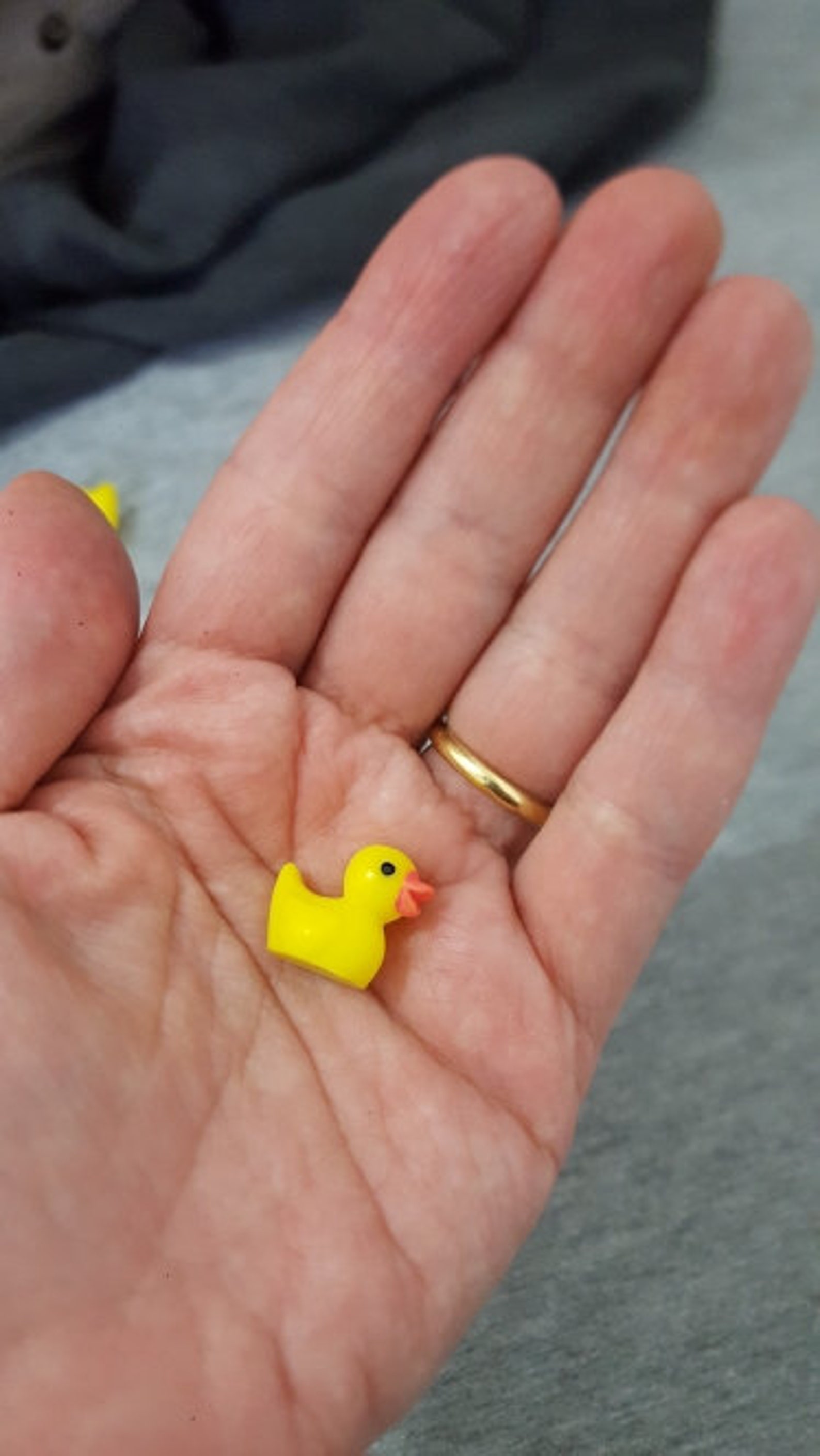 Mini Little Yellow Duck Miniature Dollhouse Fairy Garden | Etsy