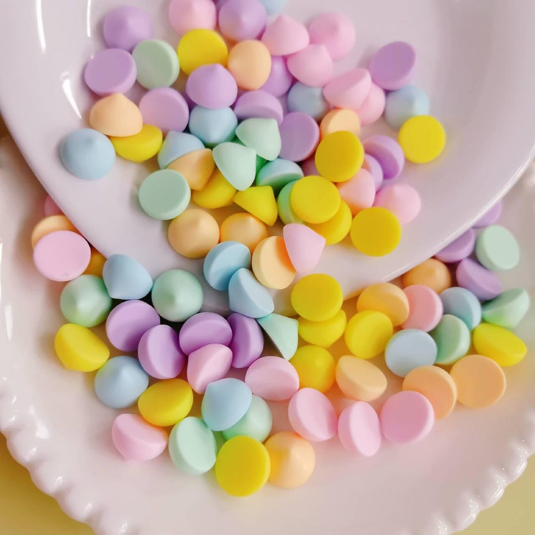 Super Realistic Fake Chocolate Chips Miniature for Filler Slime ...