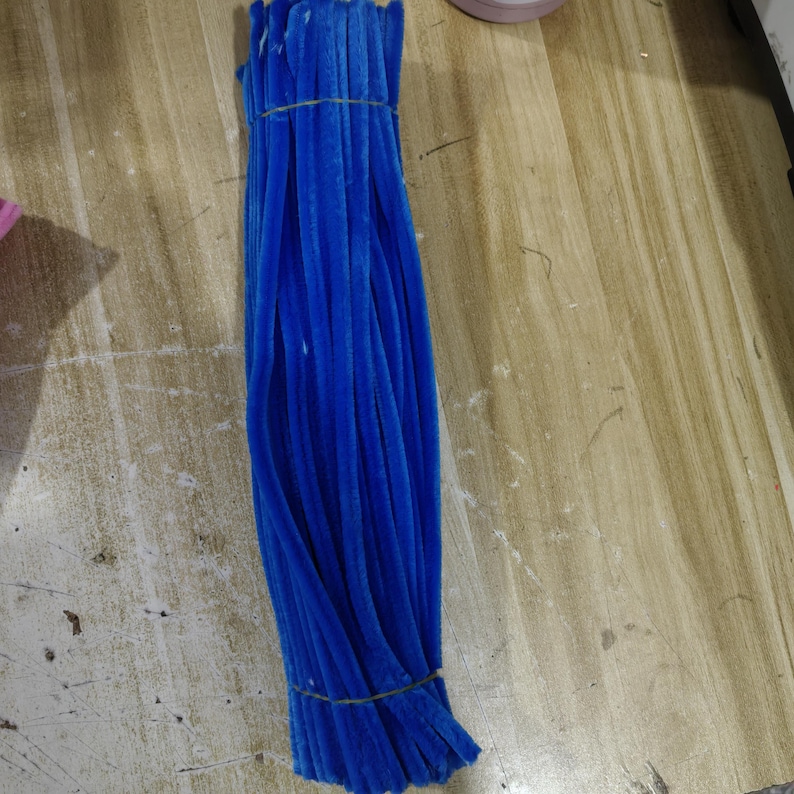 Fuzzy Wire Pipe Cleaners Bulk 30cm Chenille Stem Fuzzy Bendable Wire ...