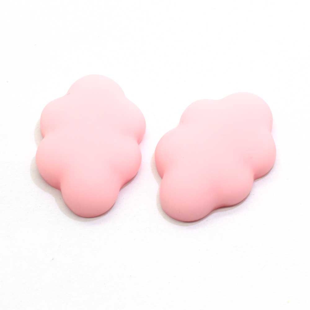 Clay Flatback Flat Back Cabochon Kawaii DIY Clay Craft Decoration White ...