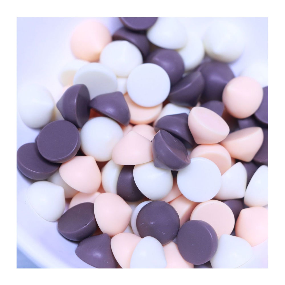 Super Realistic Fake Chocolate Chips Miniature for Filler Slime ...