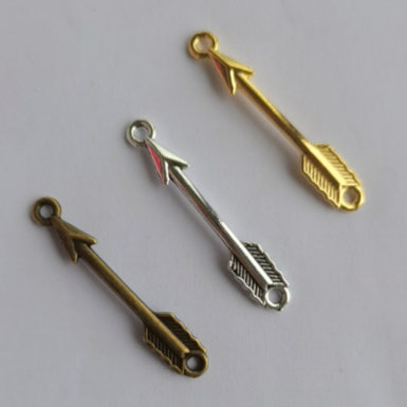Arrow Charms - Etsy