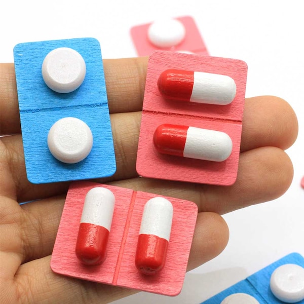 Capsule Shaped Pill Box - Etsy