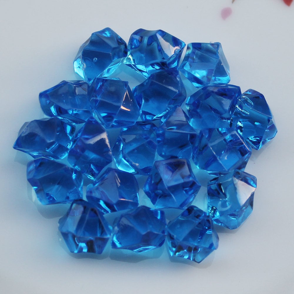 Gems Treasure Jewelry Ice Rock Getstone Acrylic Plastic Vase - Etsy