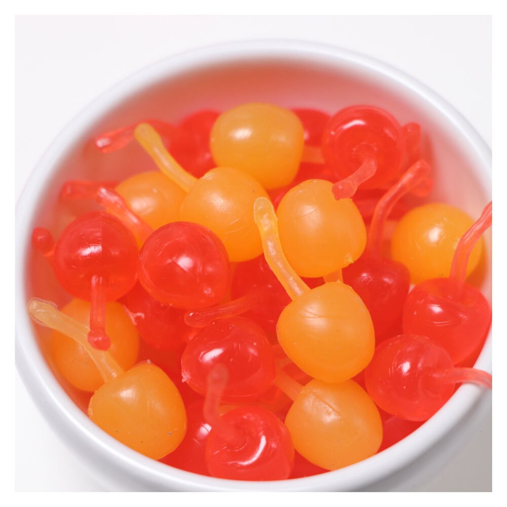 3D Simulation Food Fake Cherries Miniature DIY Decorative - Etsy