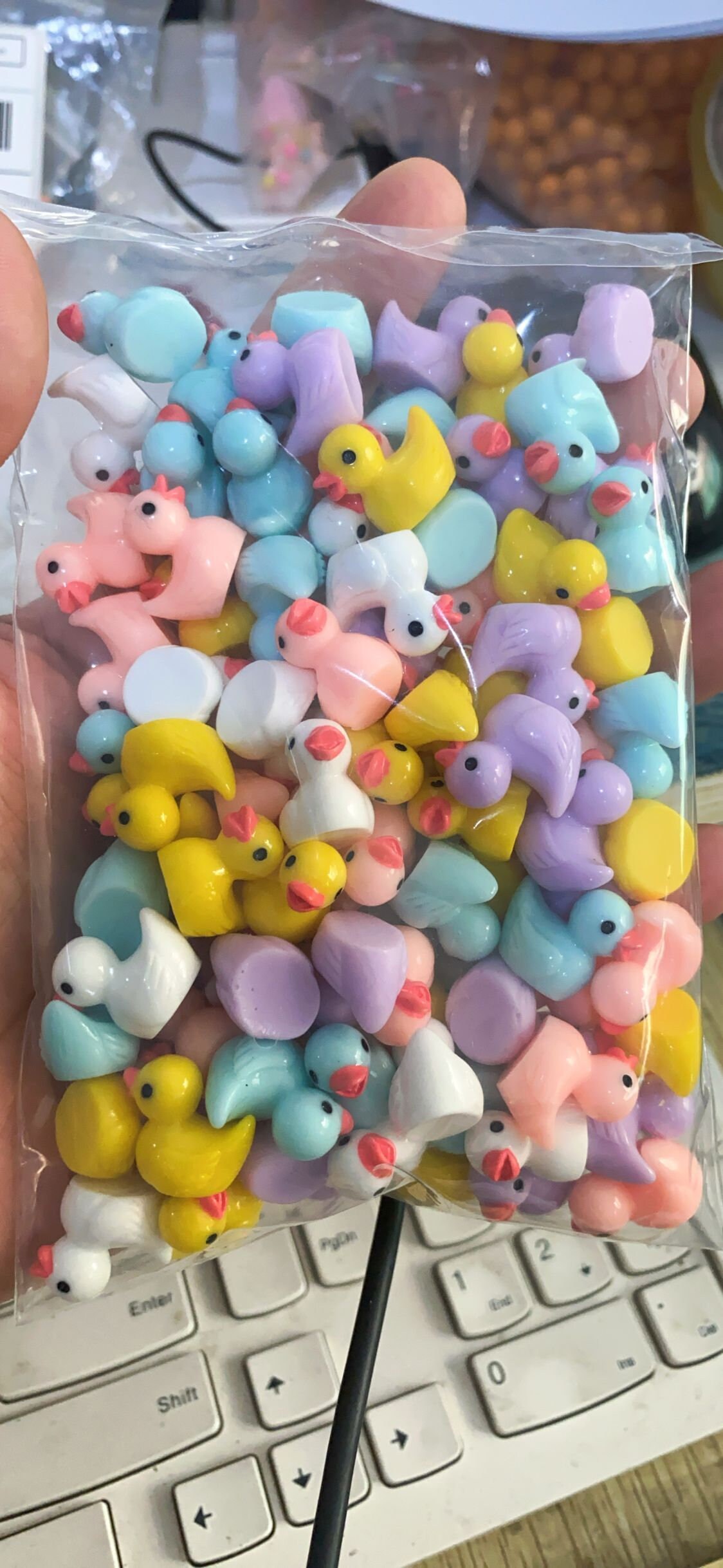 Mini Little Yellow Duck Miniature Dollhouse Fairy Garden | Etsy