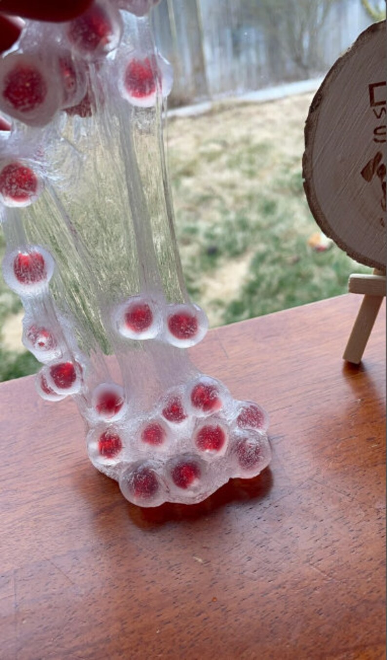Half Drilled 16mm Frosted Frog Spawn Beads Acrylic Beads Matt Half ...