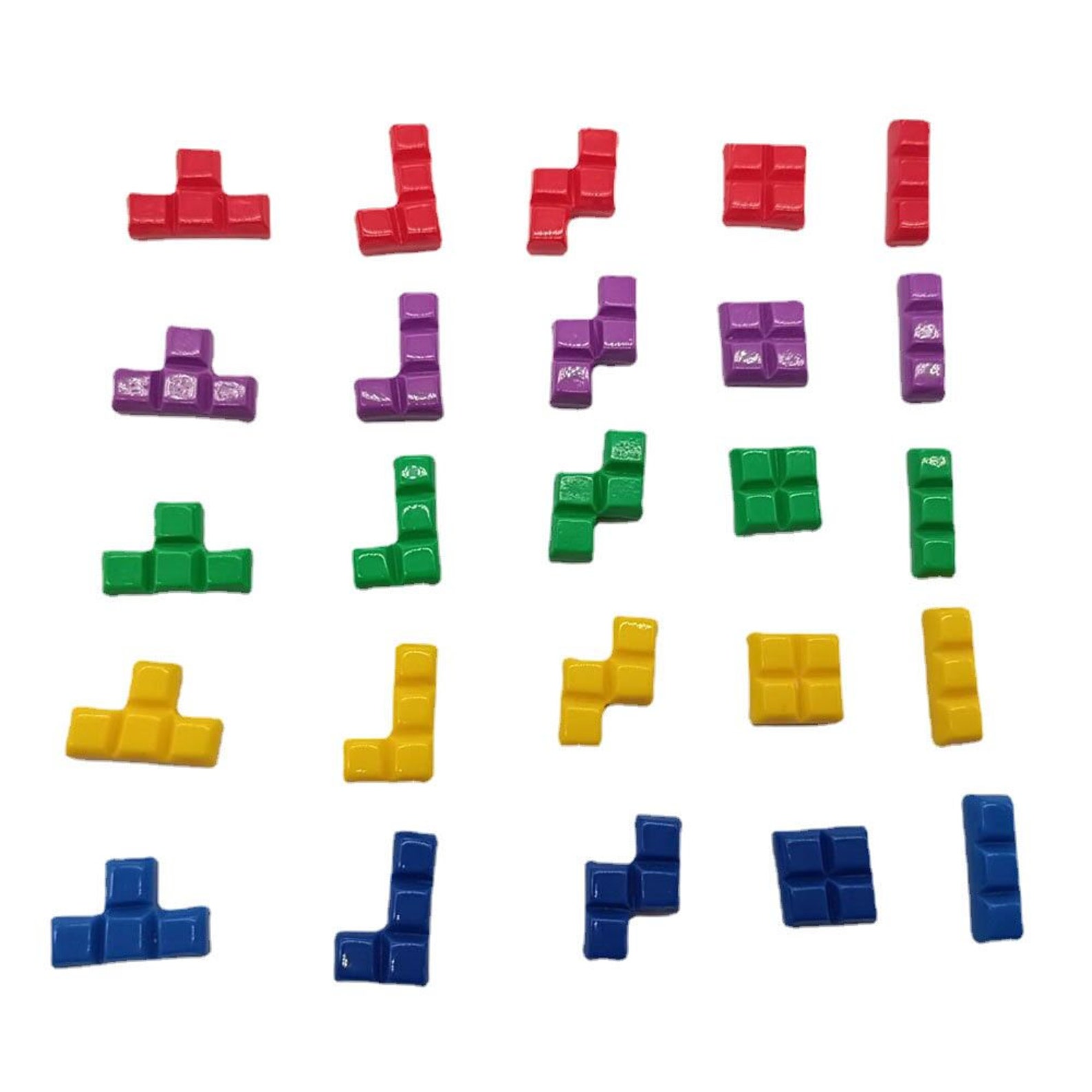 Miniature 3D Building Blocks Resin Flat Back Cabochon Jigsaw Puzzle ...