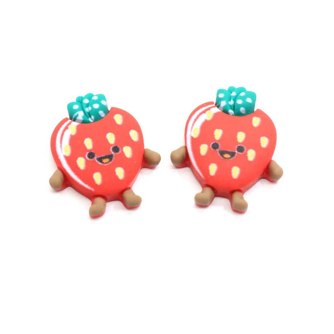 Resin Cartoon Fruits Decoration Crafts Falt Back Cabochon Scrapbooking ...