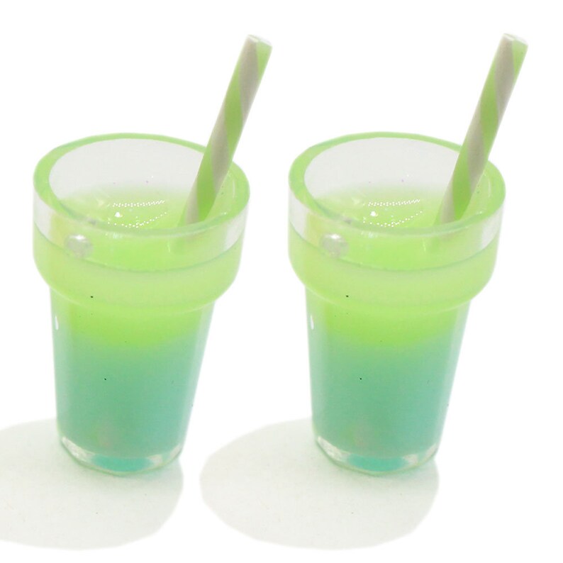 3D New Style Boba Slime Charms Resin Cute Bubble Milk Tea Cup - Etsy