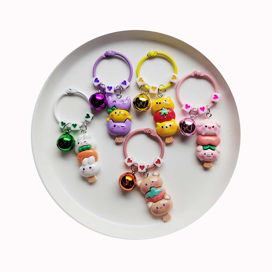 Bag Charms Cute Cartoon Key Ring Custom Factory - Etsy