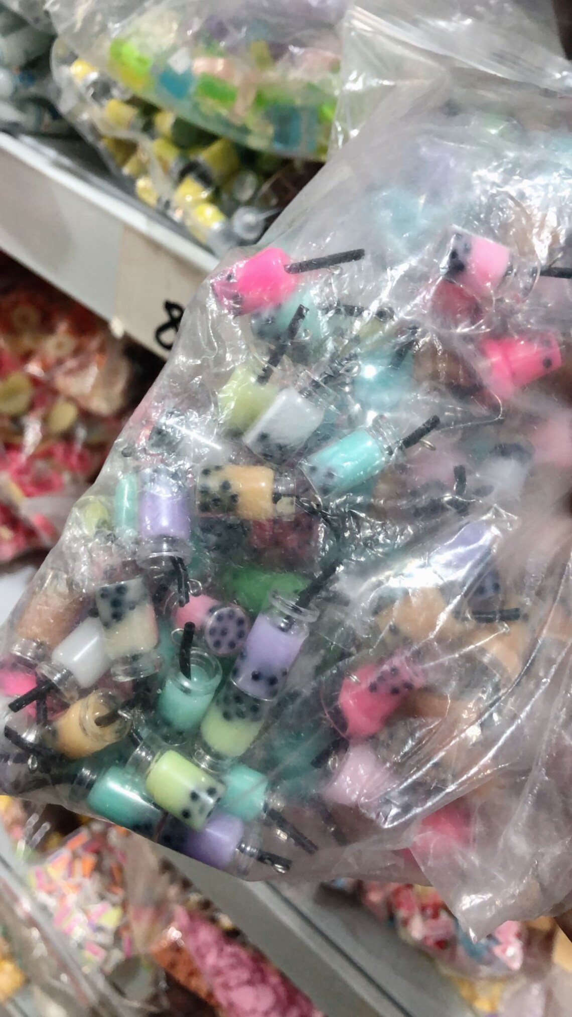 Resin Boba Tea Slime Additives Charms Supplies Kit DIY Accessories ...