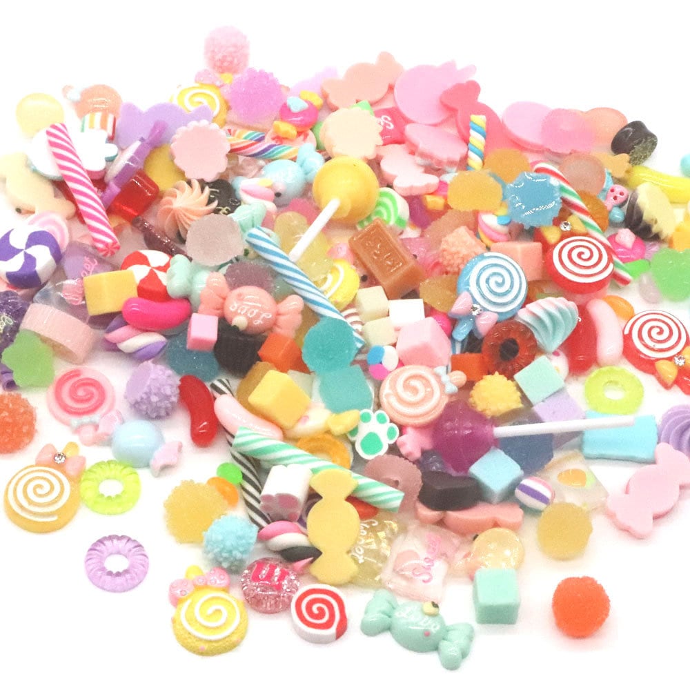 Wholesale 50/100PCS Various Resin Fake Candy Cabochons Random - Etsy