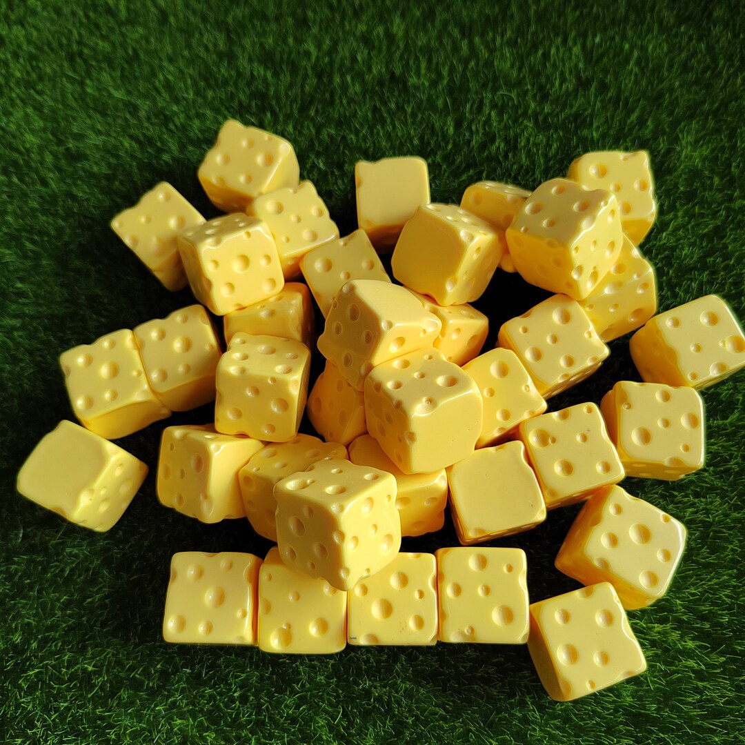 Square 3D Simulation Cheese Resin Miniature Food Art Supply DIY ...