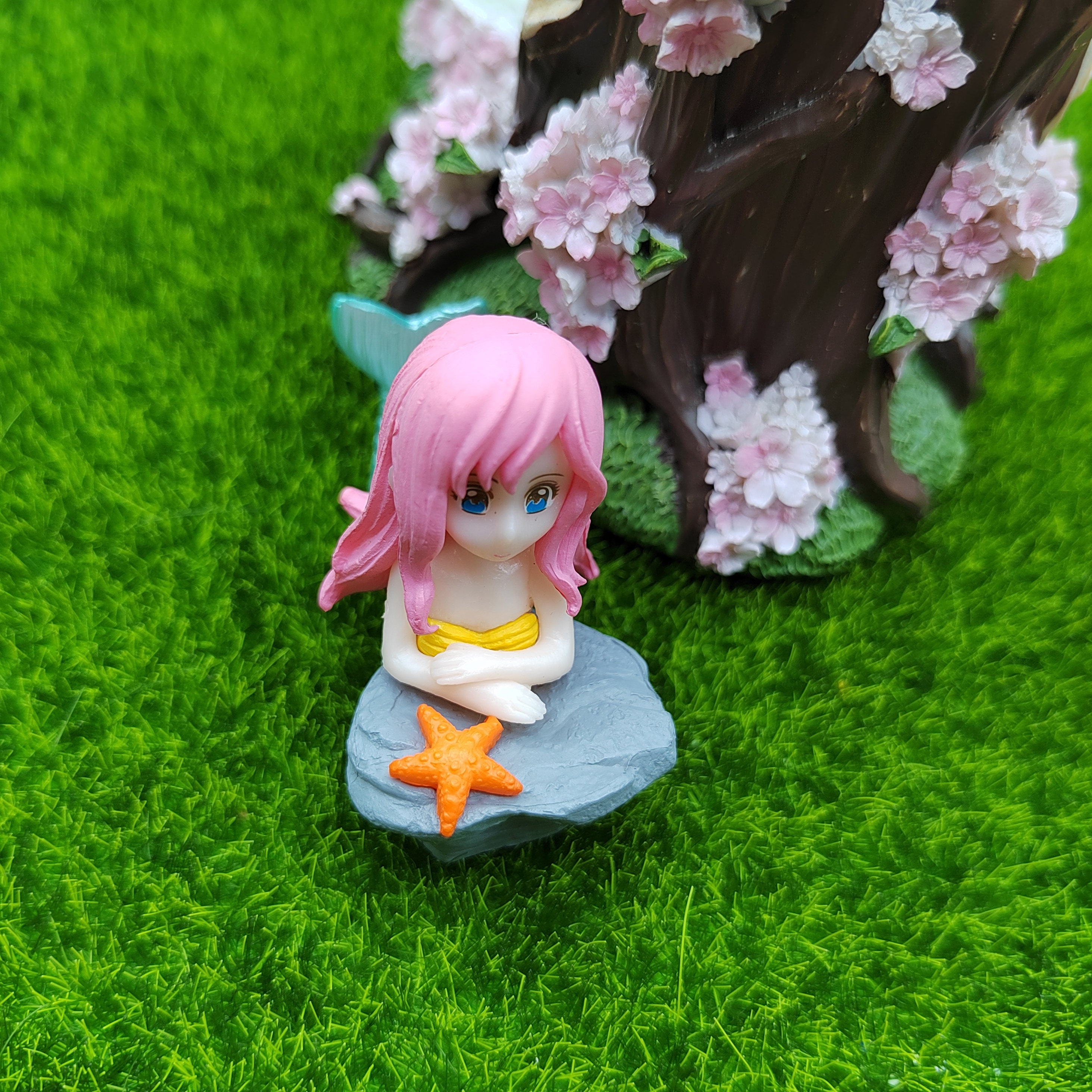 4pcs Miniatures Figurines Shell Mermaid Micro Landscape DIY - Etsy