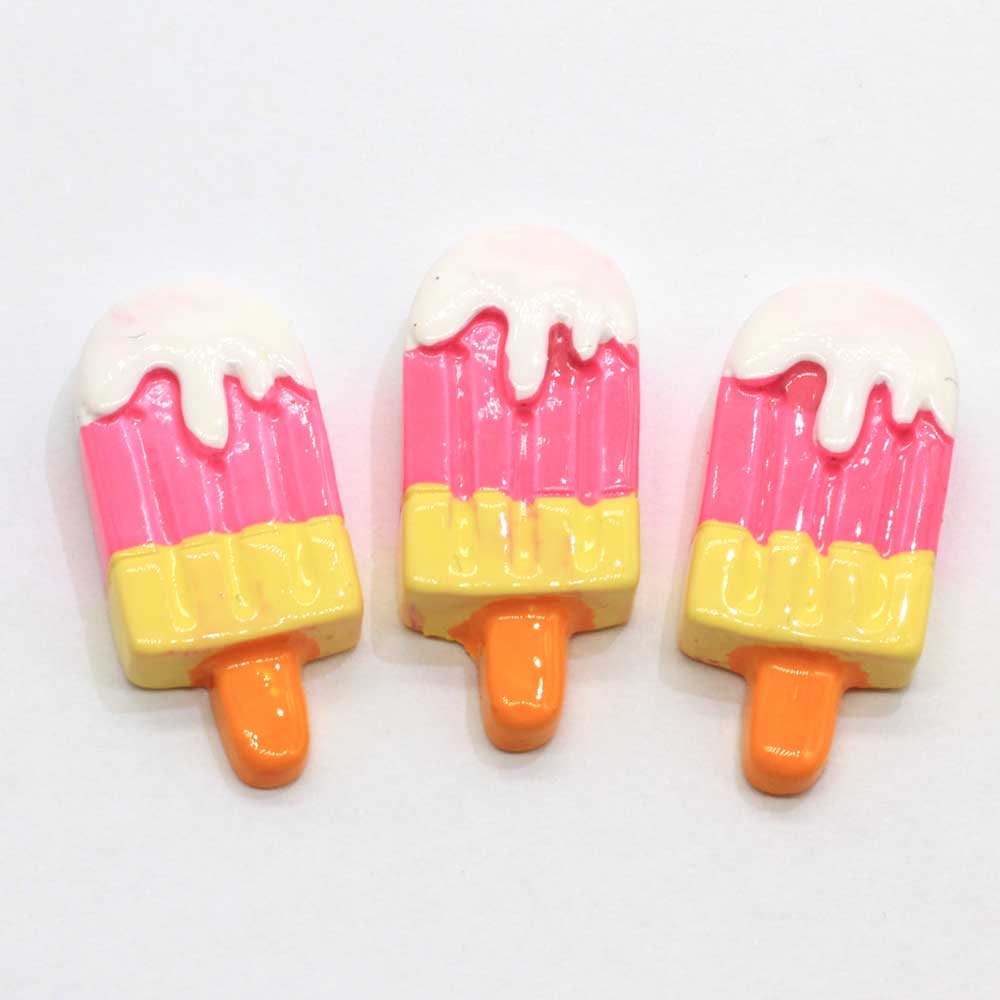 NEW Arrival Rainbow Ice Cream Stick Resin Flat Back Cabochon - Etsy