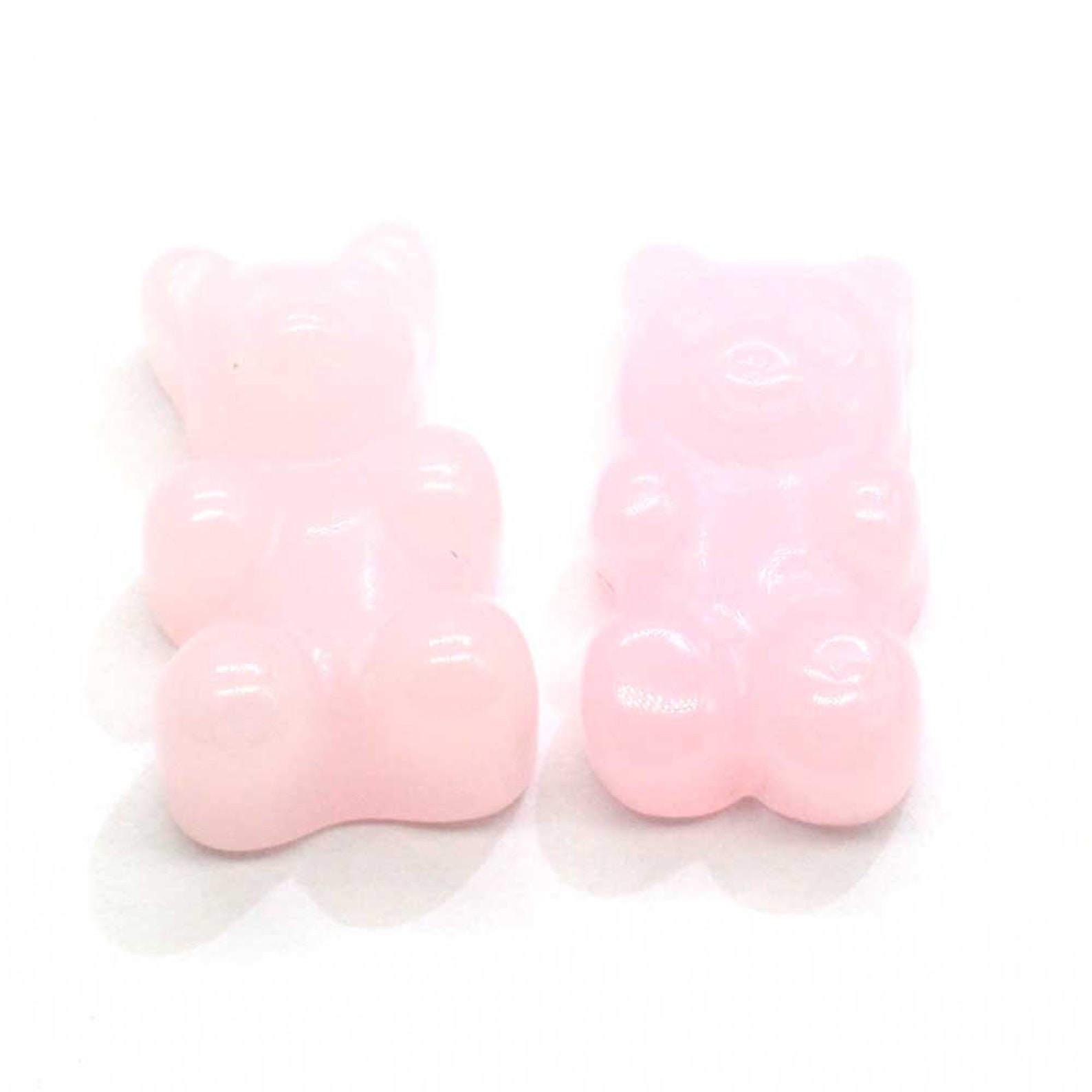 New Pastel Color Simulated Gummy Bear Candy Resin Cabochon for - Etsy