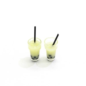 Boba Slime Charms Resin Cute Bubble Milk Tea Cup Miniature Kit DIY ...