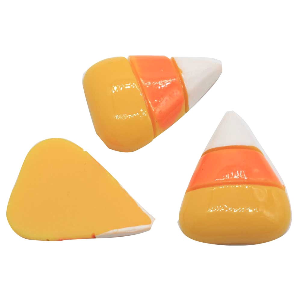 20*26m Resin Halloween Candy Corn Flatback Cabochon Miniature Art ...
