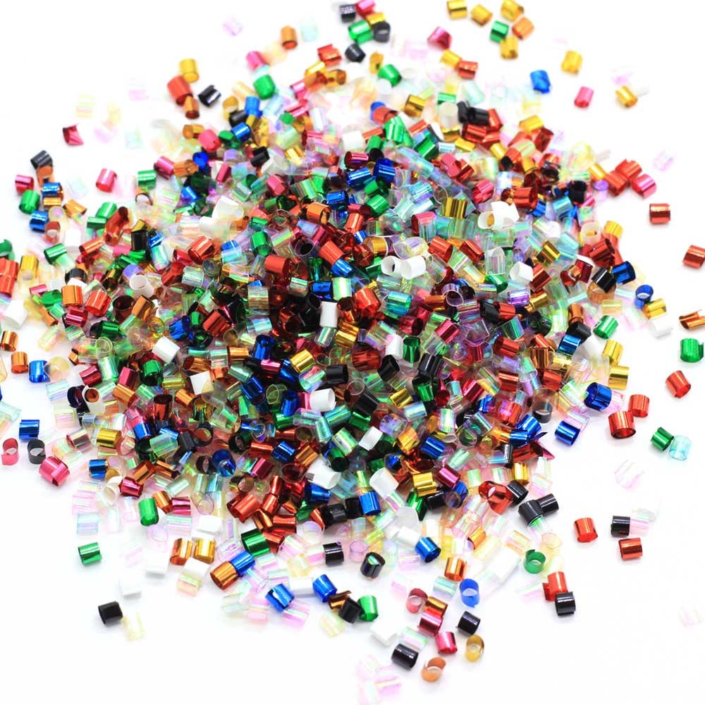 Slime Additives Supplies Add-ons 23mm Pink Tube Beads Bingsu - Etsy