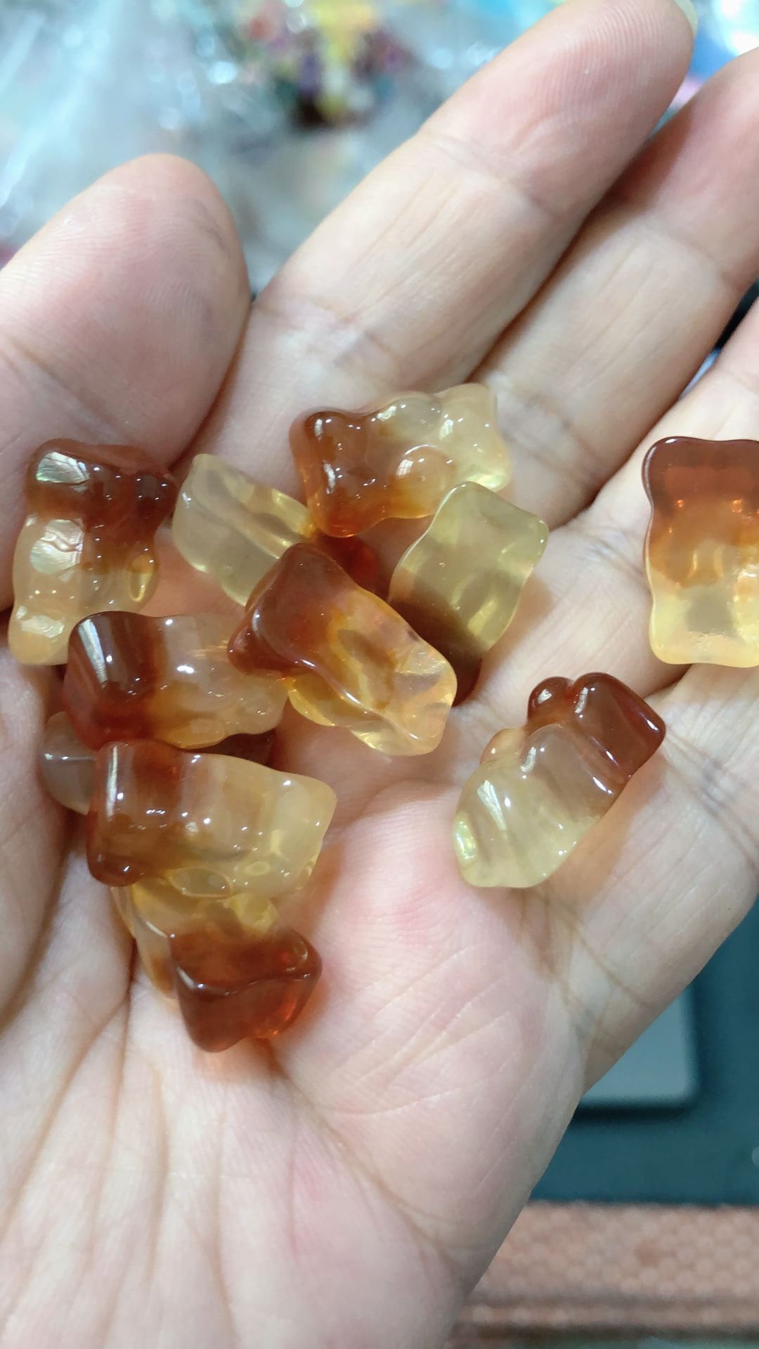 Cute Small Cola Cartoon Gummy Bear Candy Resin for Toy Candies | Etsy