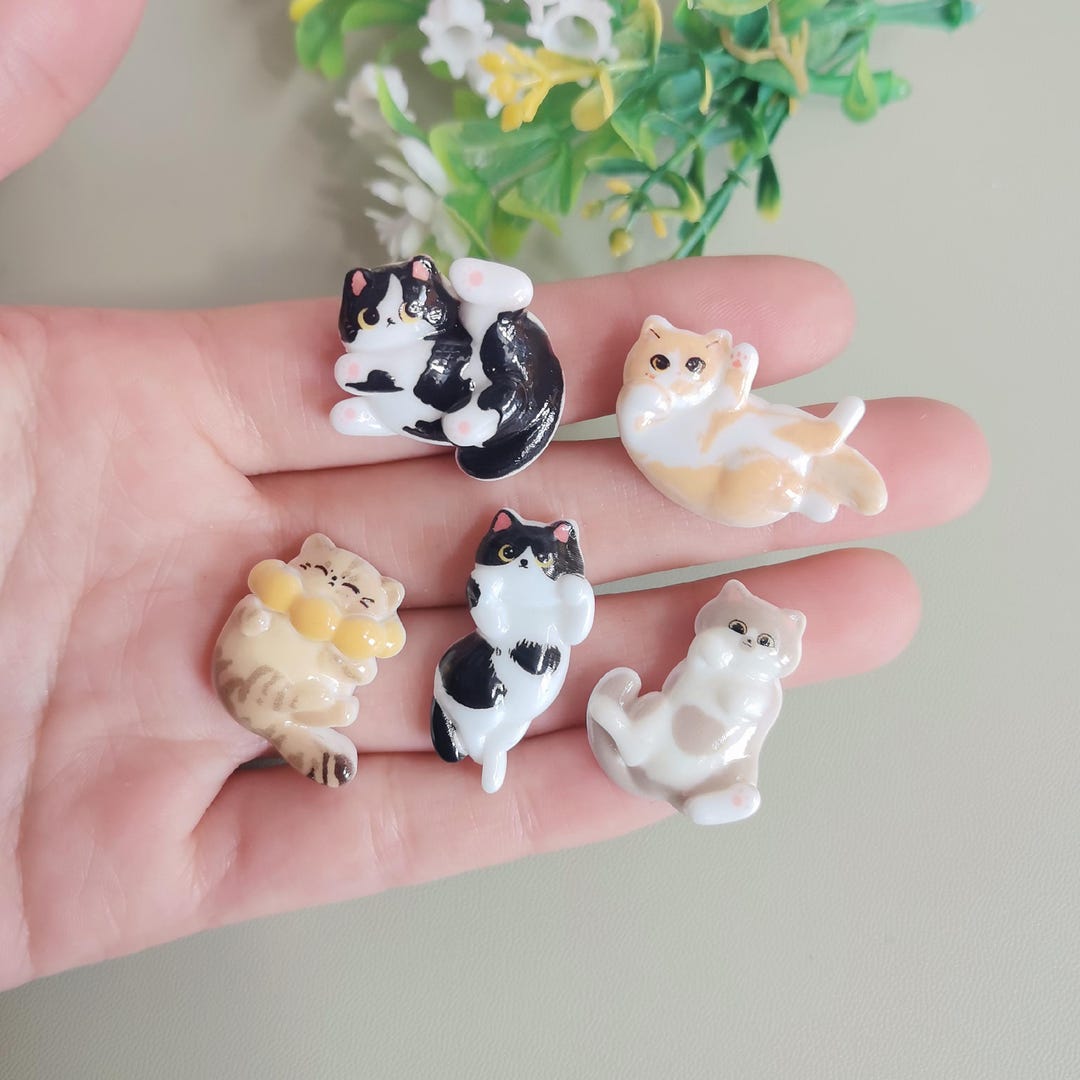 Resin Flatback Sticer Mini Flat Back Cats Junk Case Charms Phone DIY ...