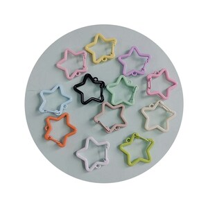 Plush Toys Buckle Plush Doll Toys Fashion Bag Pendant Hanging Star ...