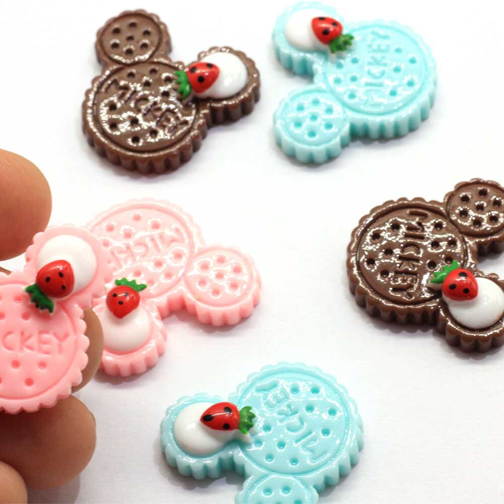Cute Mouse Head Biscuits Donut Miniature Fake Food Resin - Etsy
