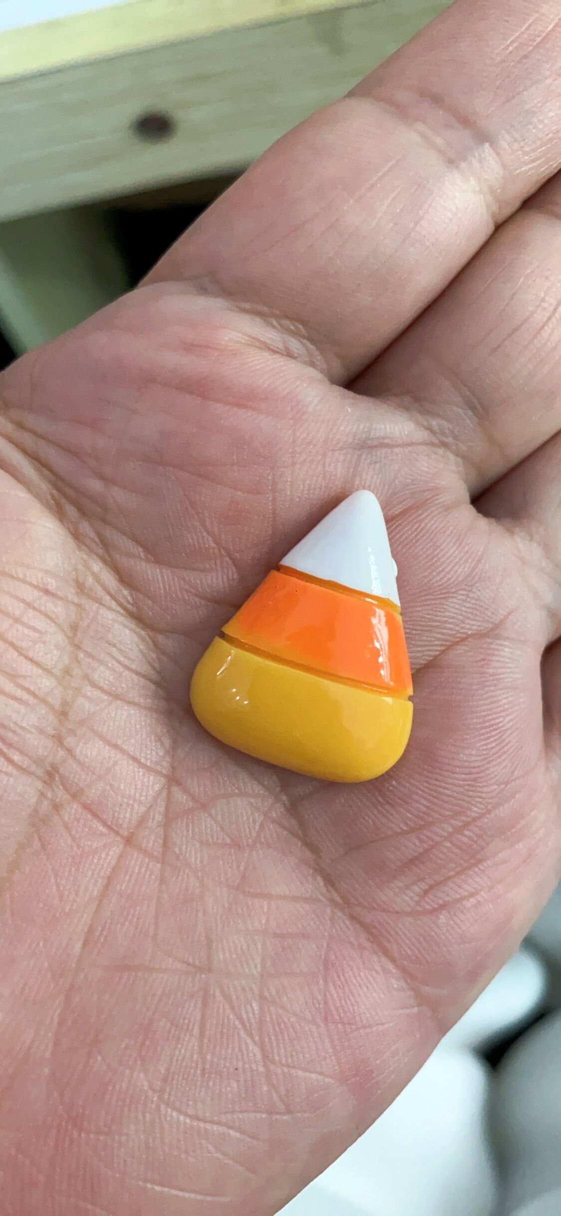 20*26m Resin Halloween Candy Corn Flatback Cabochon Miniature Art ...