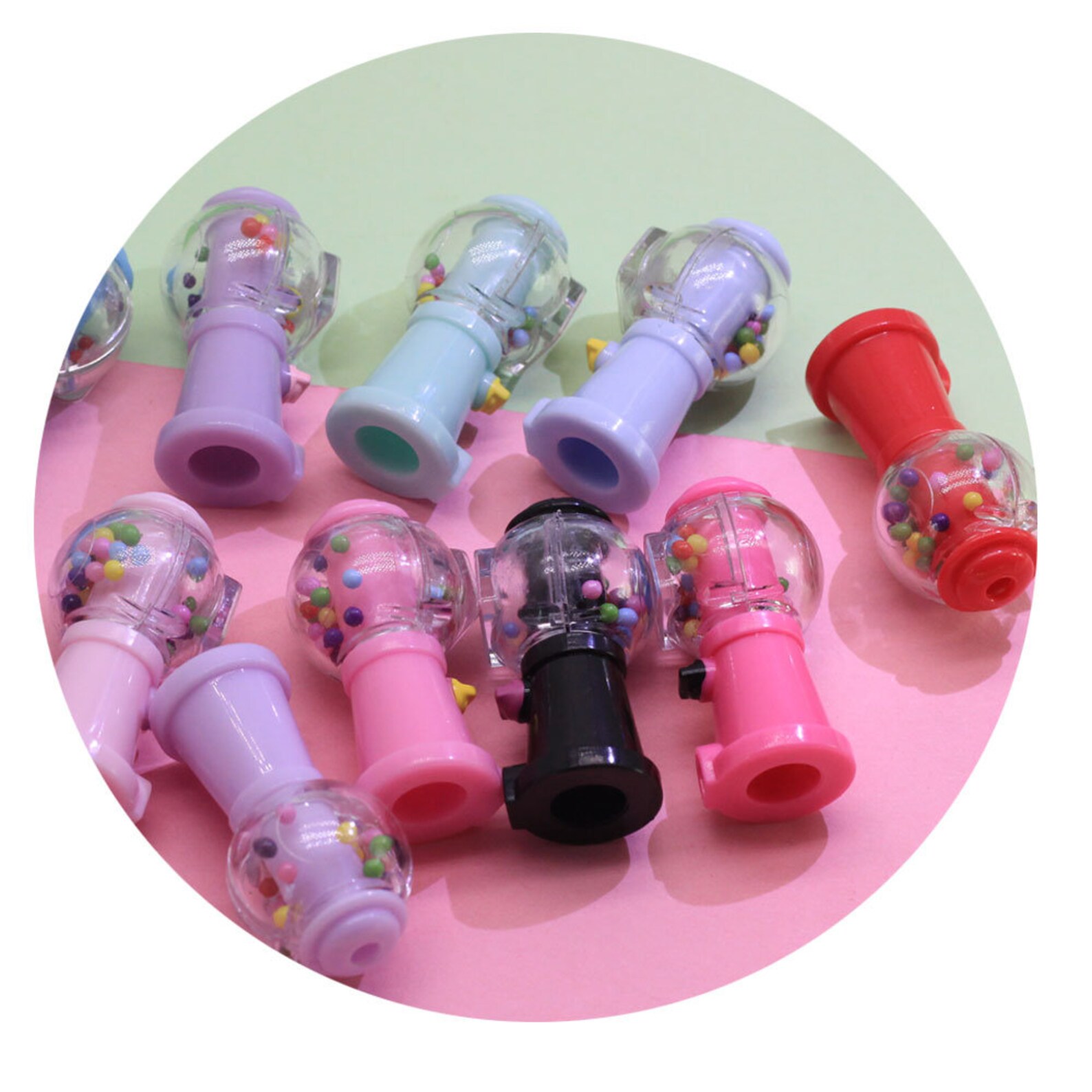 3D Mini Resin Kawaii Bubble Gumball Machine DIY Embellishment ...