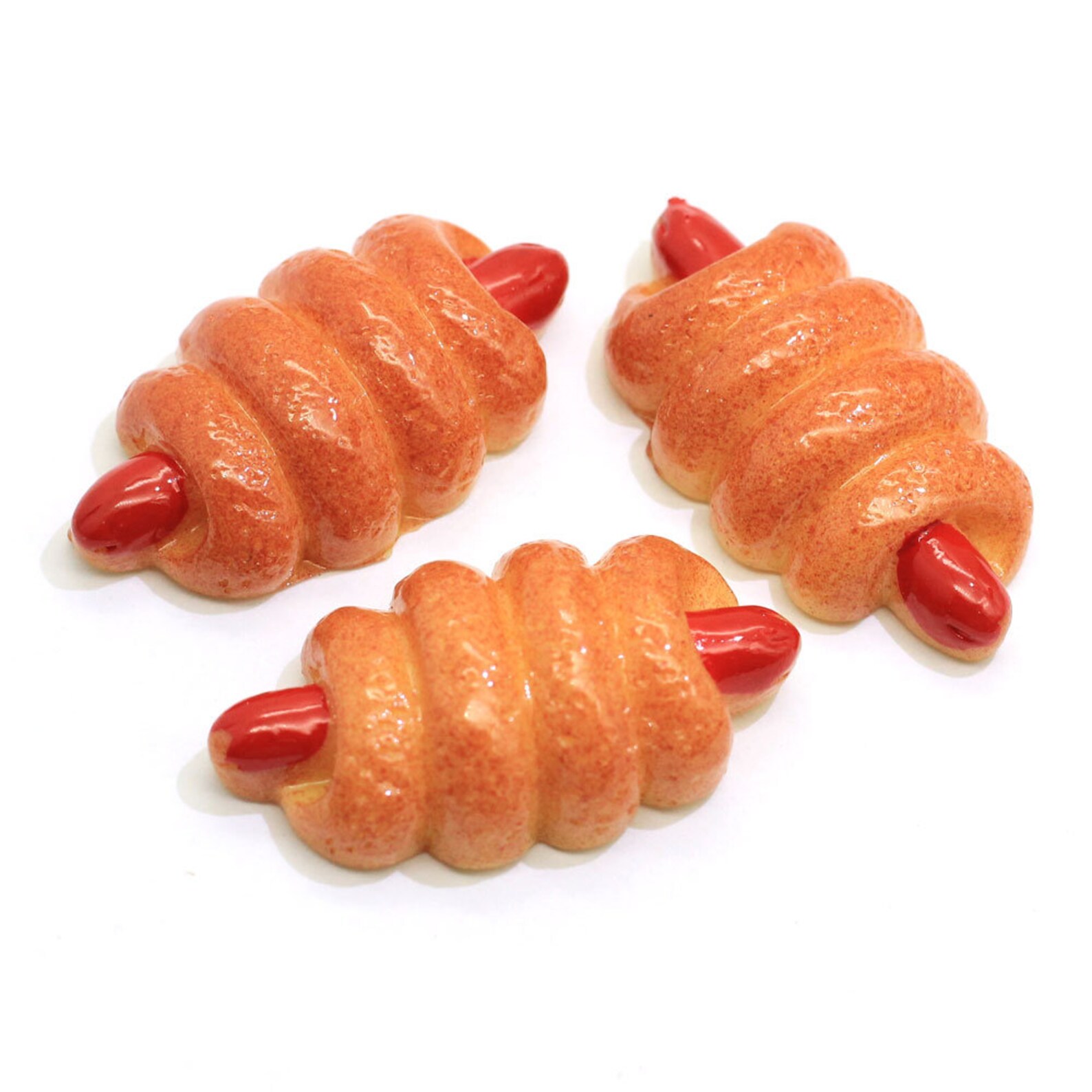 50/100PCS Cute Hamburger Resin Food Stud Sandwich Resin Cabochons Pizza ...